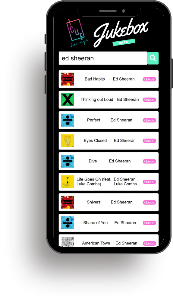 iCue Jukebox – iCue Lounge